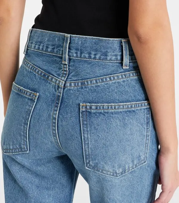 NILI LOTAN Joan Mid-rise Straight Jeans