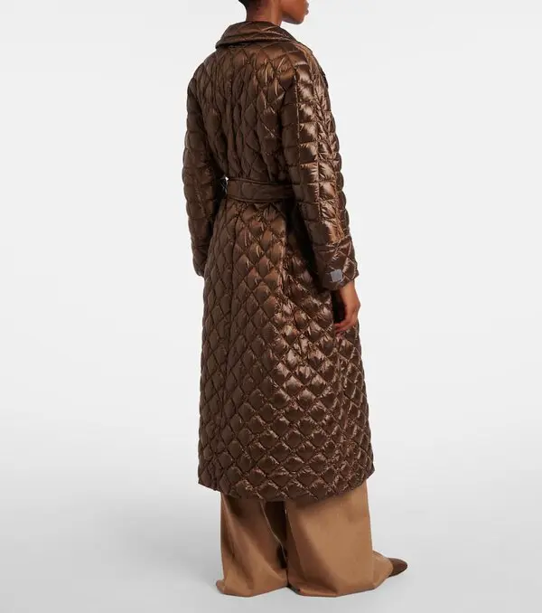 Max Mara Cube Spaces Belted Down Coat