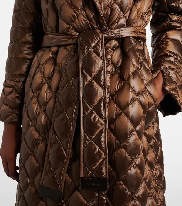 Max Mara Cube Spaces Belted Down Coat
