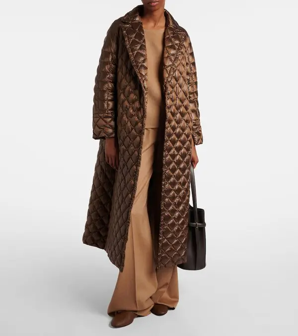 Max Mara Cube Spaces Belted Down Coat
