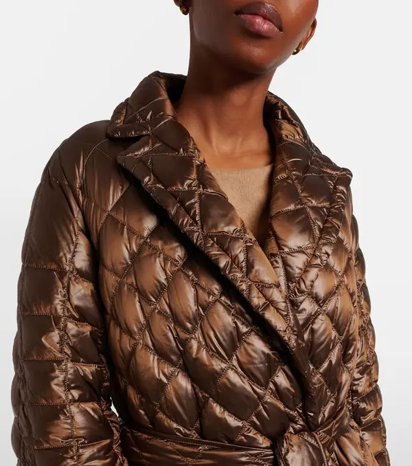 Max Mara Cube Spaces Belted Down Coat