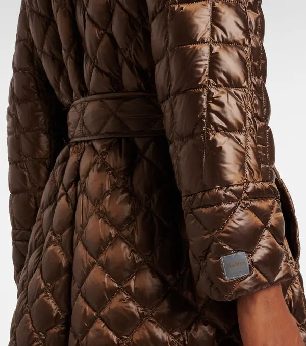 Max Mara Cube Spaces Belted Down Coat