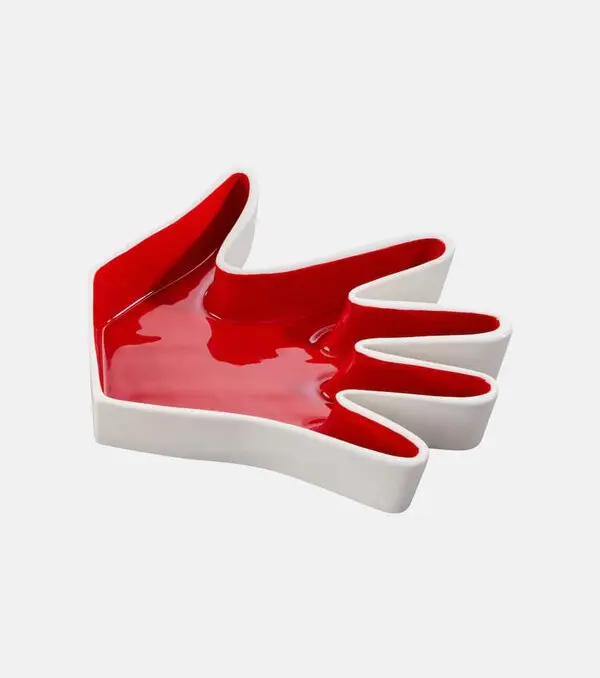 CASSINA Impronta Mano Ceramic Decorative Tray - Red