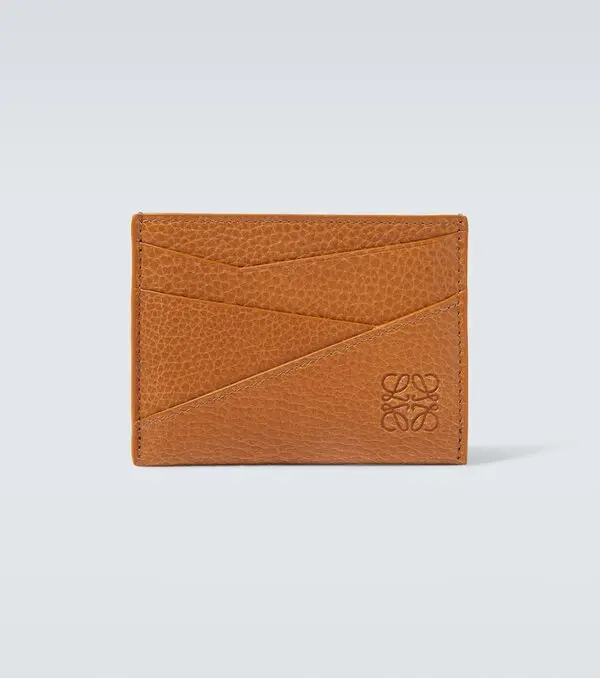 Loewe Puzzle Leather Cardholder - Brown