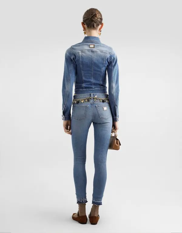 Dolce & Gabbana 5-pocket Denim Trousers - Multicolor