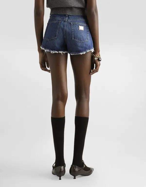 Dolce & Gabbana Denim Shorts - Multicolor