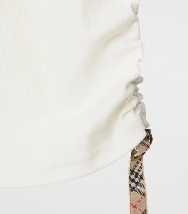 Burberry Cotton Festival Tank Top - Ivory