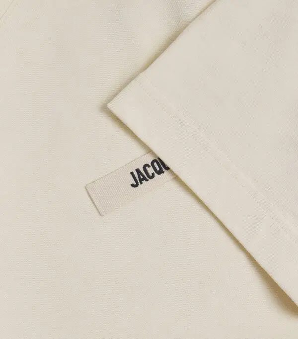 Jacquemus Grosgrain Logo T-shirt - Beige