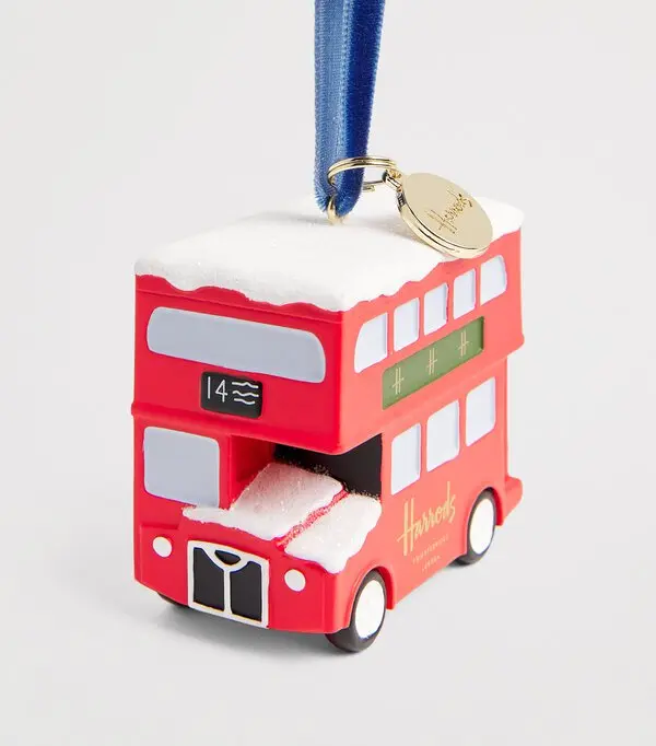 Harrods London Bus Tree Decoration