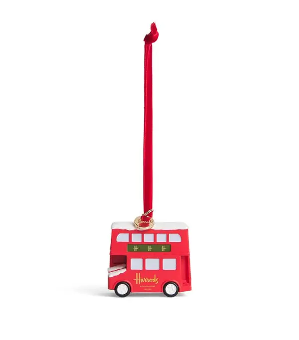 Harrods London Bus Tree Decoration