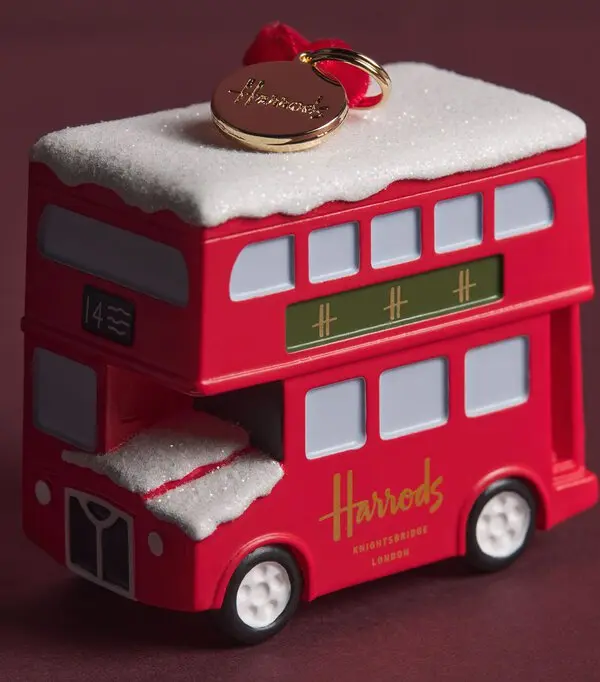 Harrods London Bus Tree Decoration
