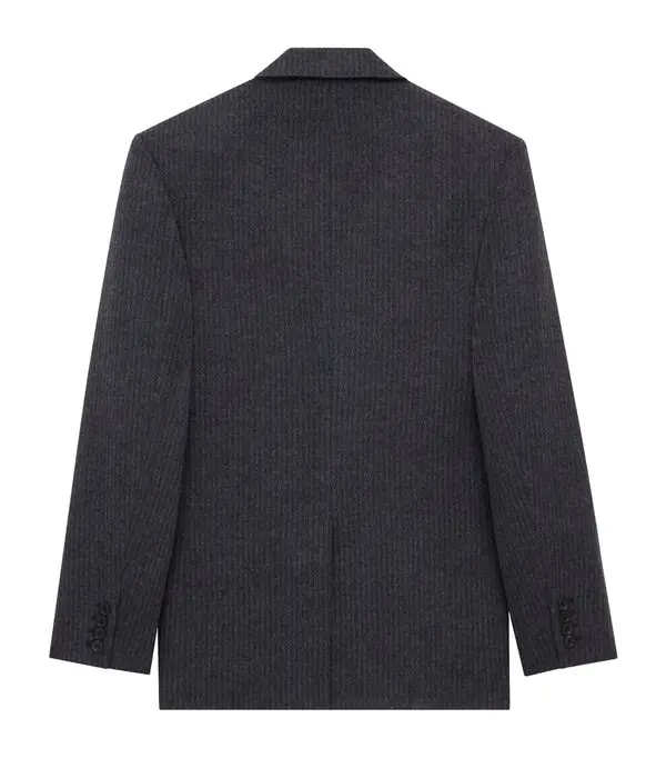 Saint Laurent Wool-cashmere Single-breasted Jacket