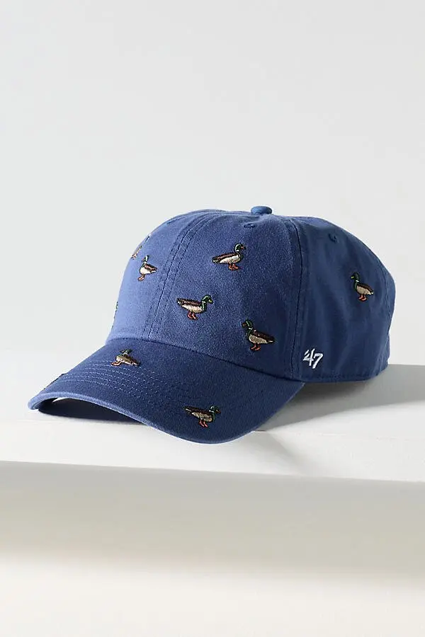 '47 Embroidered Animals Baseball Cap - Ducks Navy