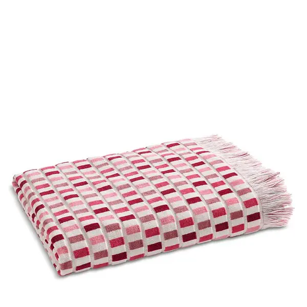 CHRISTY Fairfield Turkish Cotton Beach Towel - Raspberry