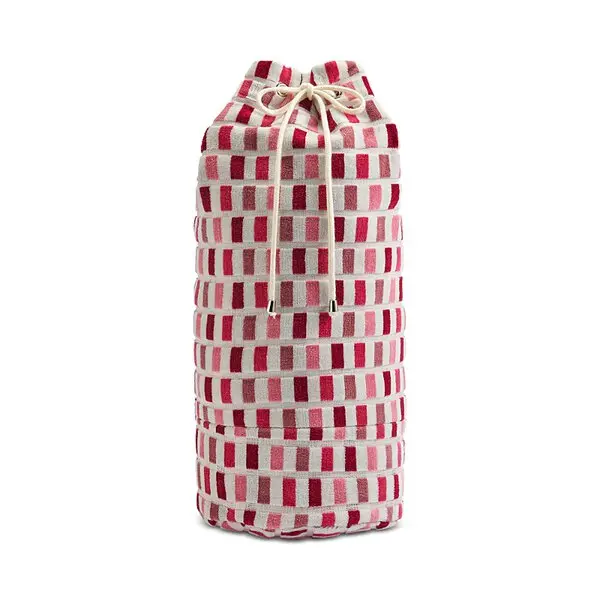 CHRISTY Fairfield Turkish Cotton Beach Bag - Raspberry
