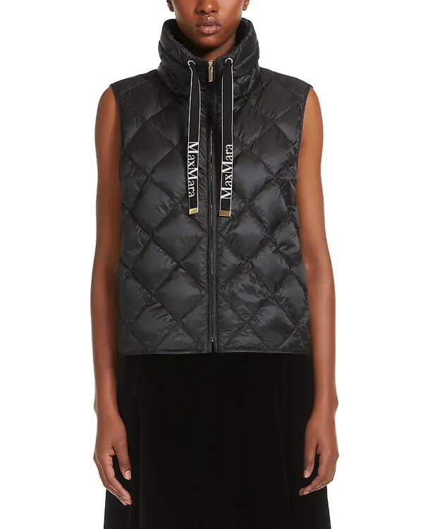 Max Mara The Cube Down Vest - Black