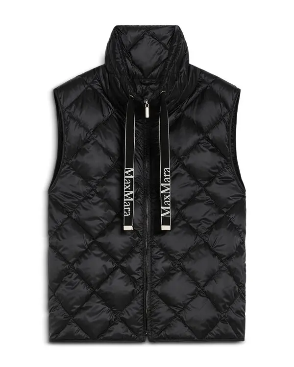 Max Mara The Cube Down Vest - Black