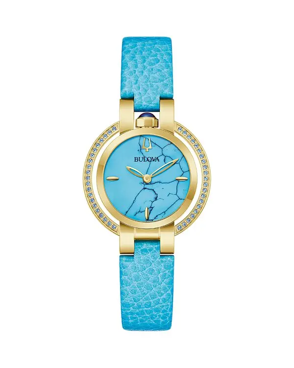 Bulova Classic Rubaiyat 30.5mm Watch - Blue/blue