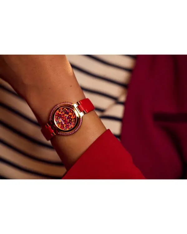 Bulova Classic Rubaiyat Watch, 30.5mm - Red/red