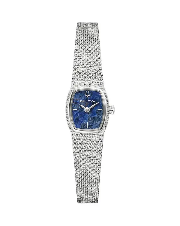 Bulova Classic Goddess Of Time Watch - Blue/silver