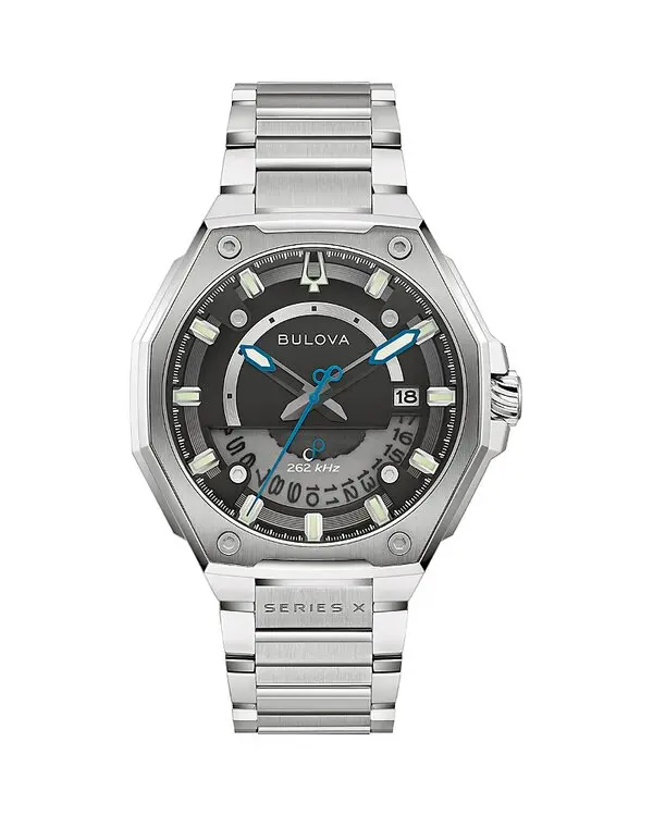 Bulova Luxury Series X Watch, 42mm - Black/silver