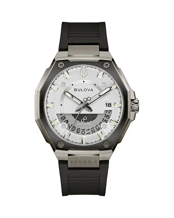 Bulova Luxury Series X 42mm Watch - White/black