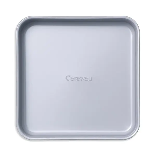 CARAWAY Iconics Nonstick Ceramic Square Pan - White/gold