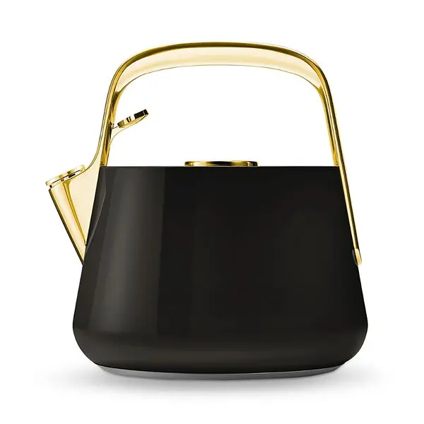 CARAWAY Iconics Whistling Tea Kettle - Black/gold