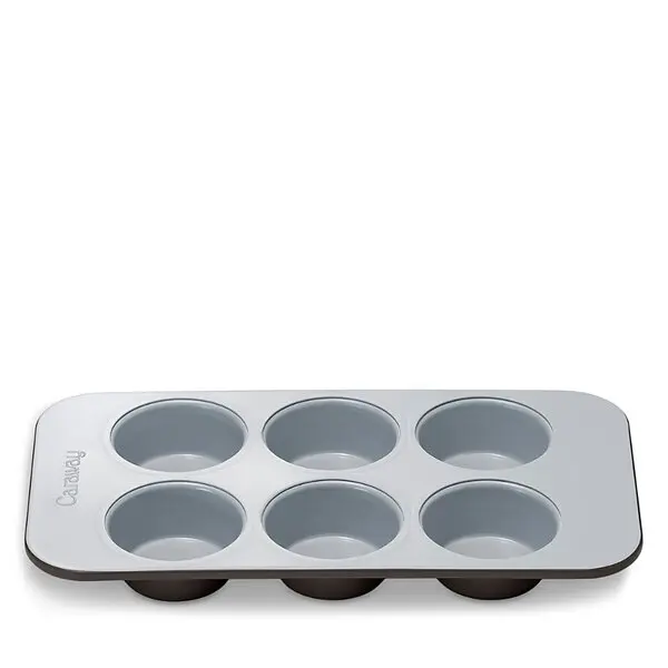 CARAWAY Iconics 6 Cup Muffin Pan - Black/gold