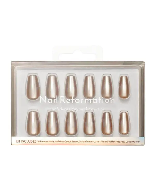 NAIL REFORMATION Press On Nails - Maple Glaze
