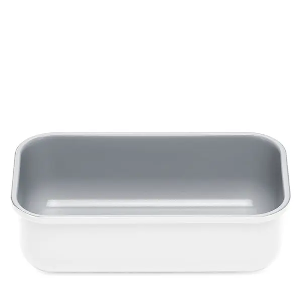 CARAWAY Iconics Nonstick Ceramic Loaf Pan - White/gold
