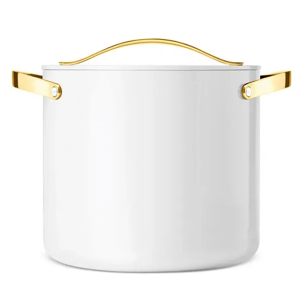 CARAWAY Iconics Stock Pot - White/gold