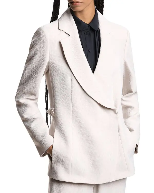Emporio Armani Asymmetrical Blazer