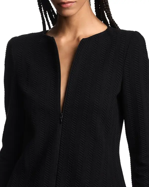 Emporio Armani Zipper Front Blazer
