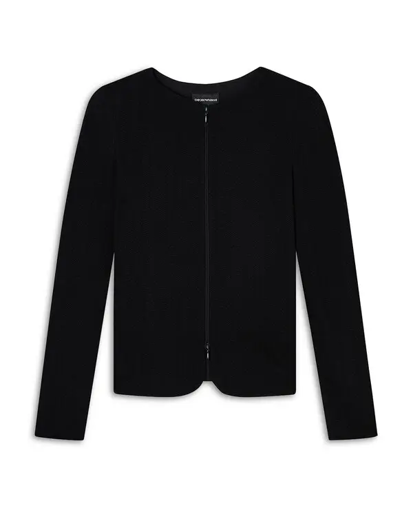 Emporio Armani Zipper Front Blazer
