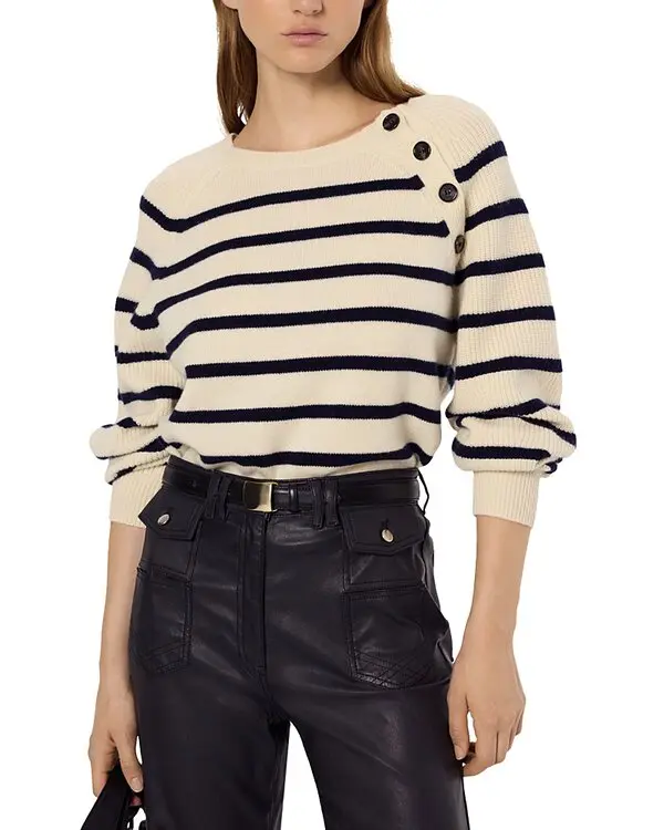 Gerard Darel Edith Wool Sweater - Ecru