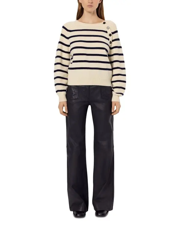 Gerard Darel Edith Wool Sweater - Ecru