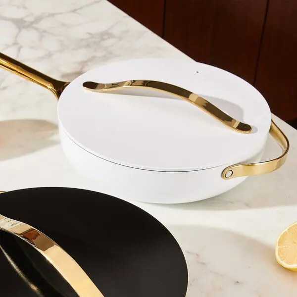 CARAWAY Iconics Saute Pan - White/gold