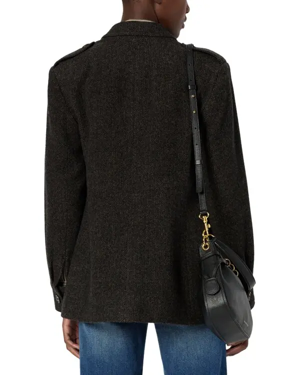 Gerard Darel Nadira Button Down Jacket