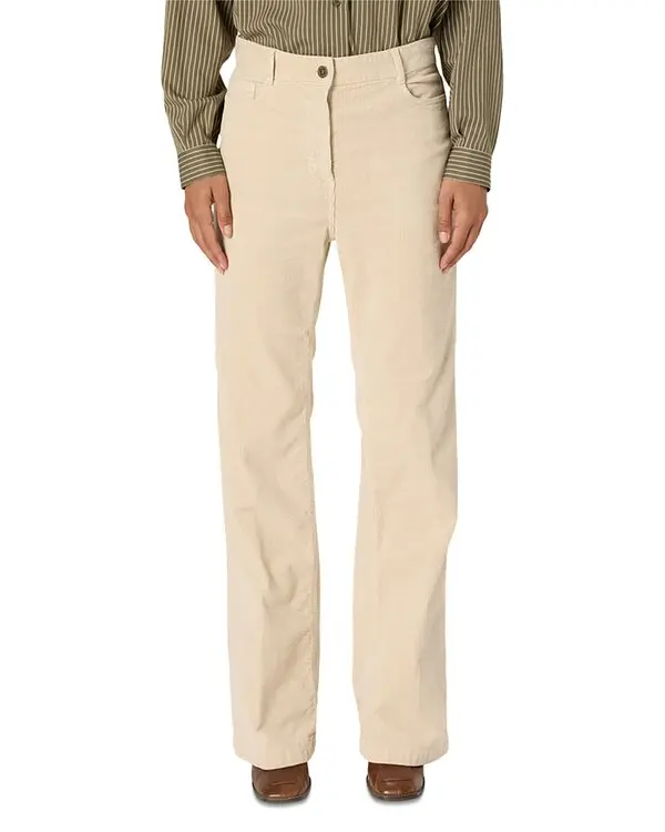 Gerard Darel Chantal Corduroy Pants - Natural