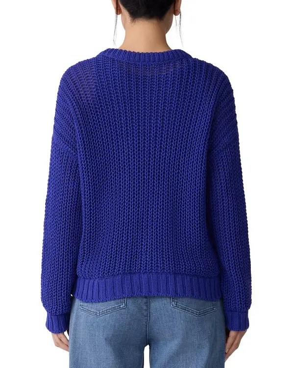 Eileen Fisher Cotton Crewneck Sweater