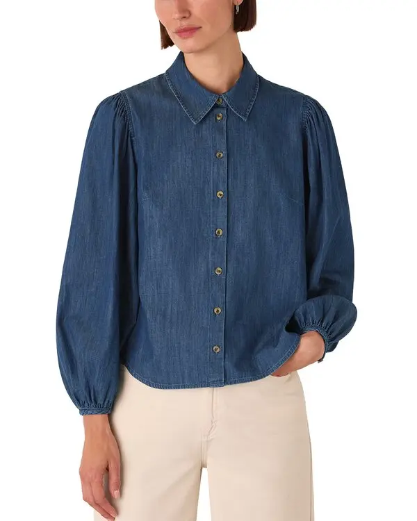 Whistles Chambray Shirt - Denim