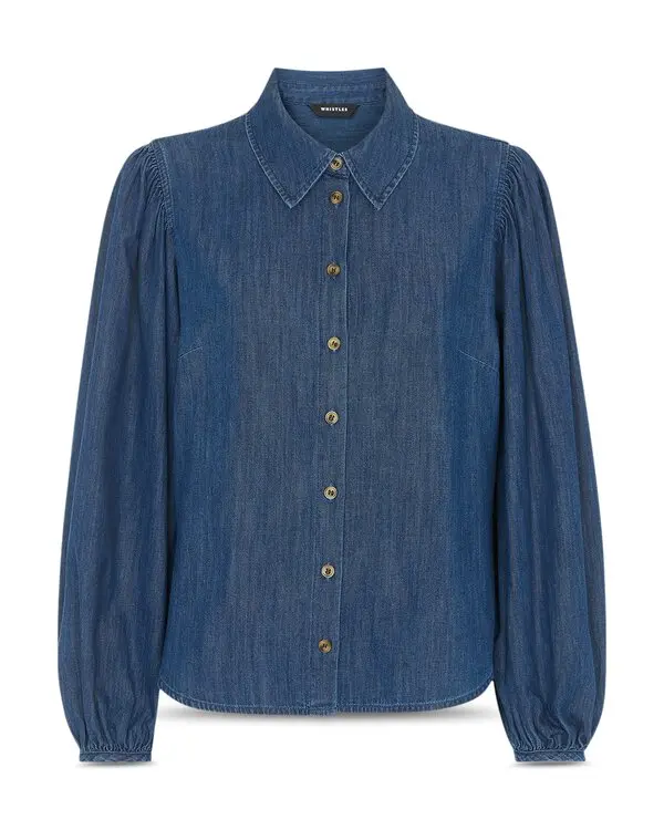 Whistles Chambray Shirt - Denim