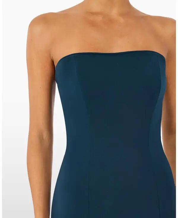 Jenny Packham Estelle Maxi Gown - Hawks Eye Blue | Editorialist