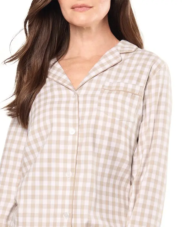 PETITE PLUME Twill Pajama Set