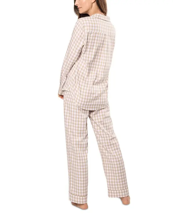PETITE PLUME Twill Pajama Set