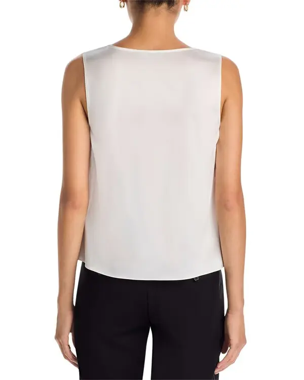 Generation Love Marie Lace Trim Tank - White