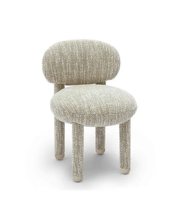 TOV FURNITURE Manu Performance Fabric Side Chair - Beige