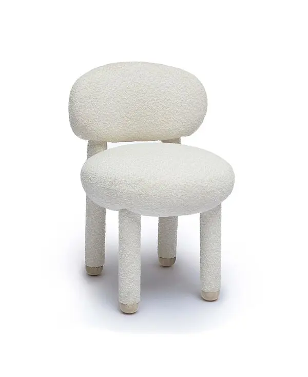TOV FURNITURE Manu Performance Fabric Side Chair - White