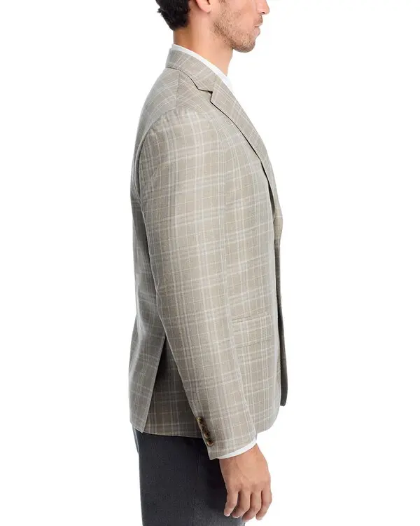 Bloomingdale'S Regular Fit Plaid Sport Coat Exclusive